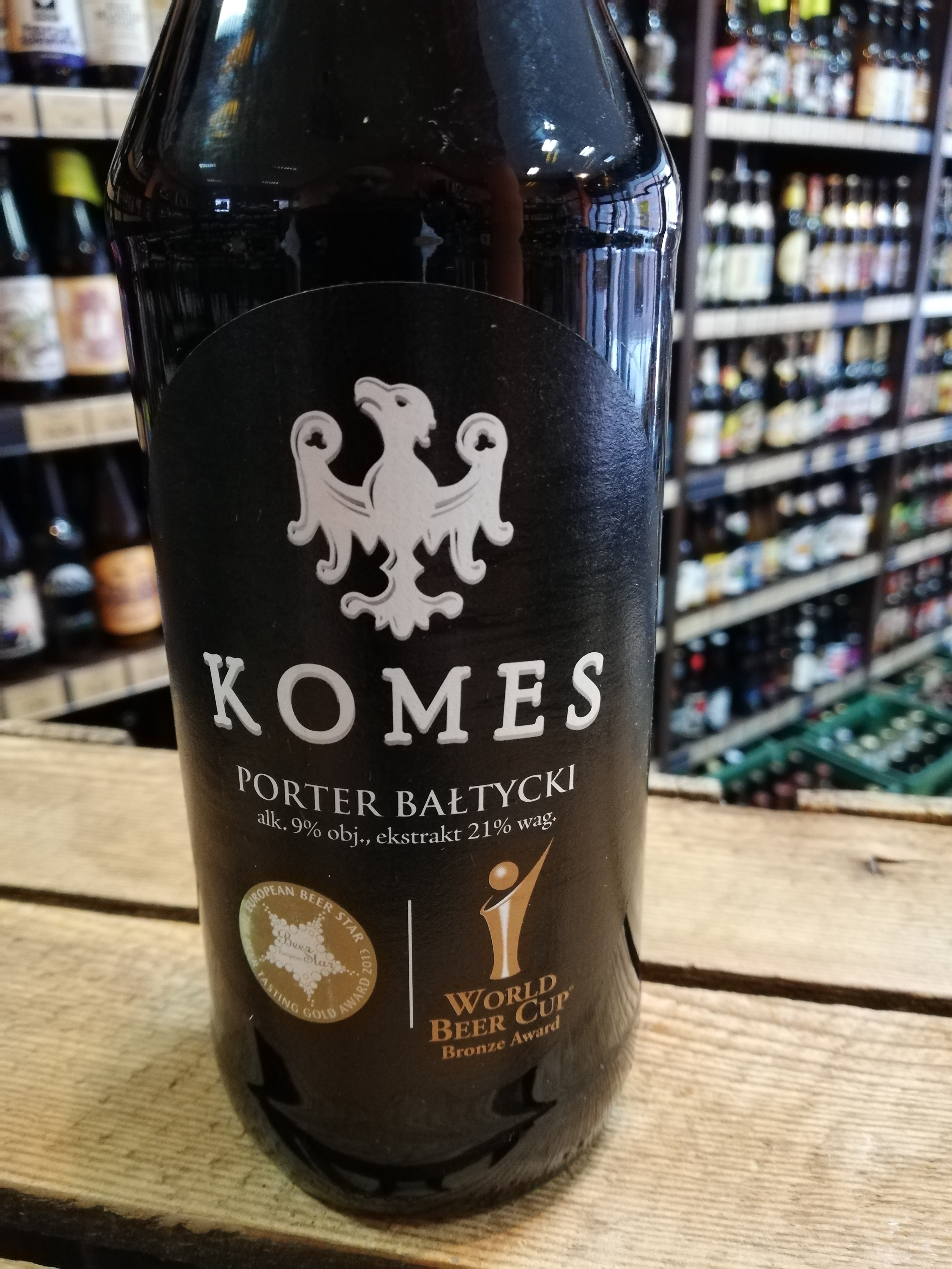 Piwo Fortuna Komes Porter Baltycki 0,5 litra